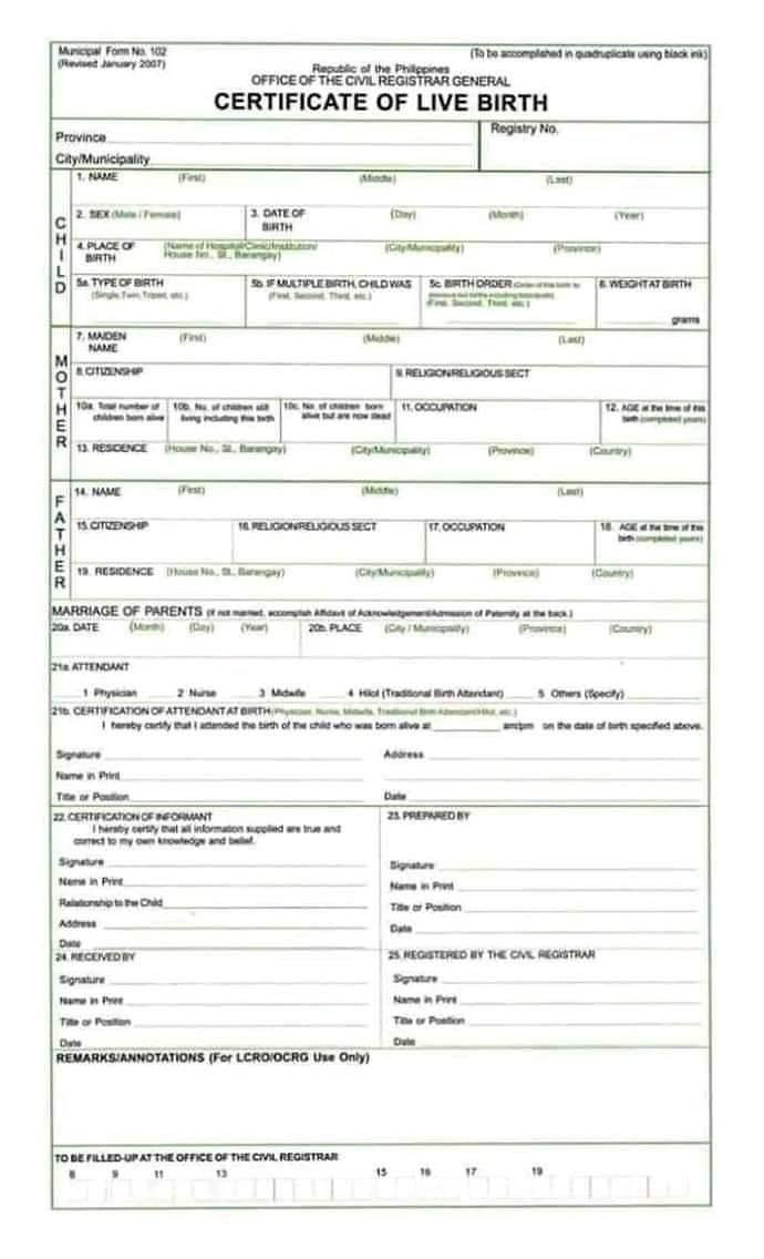 PSA Negative Certification: No PSA Records